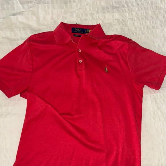Polo Ralph Lauren | Shirts | Polo By Ralph Lauren Mens Bold Red Polo ...